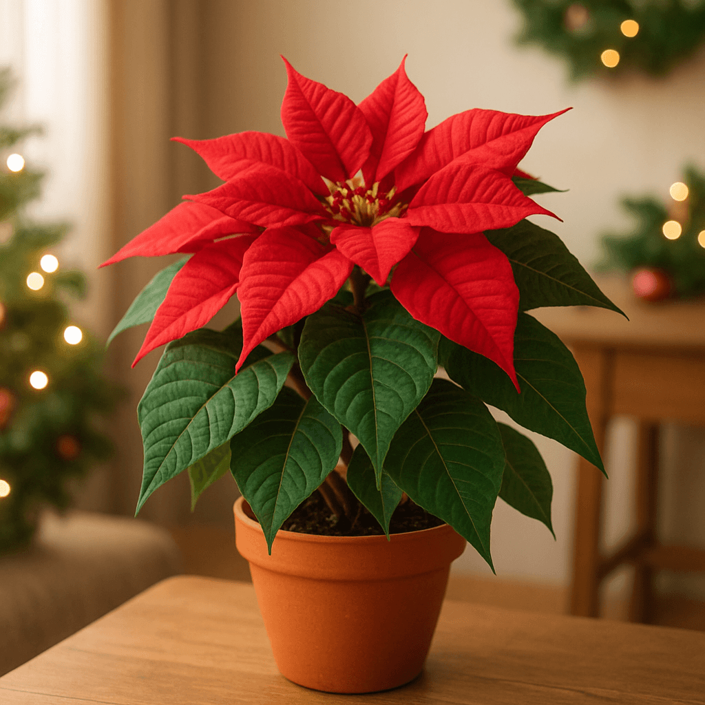Poinsettia : Signification de l'étoile de Noël pour les fêtes - Au Joli ...